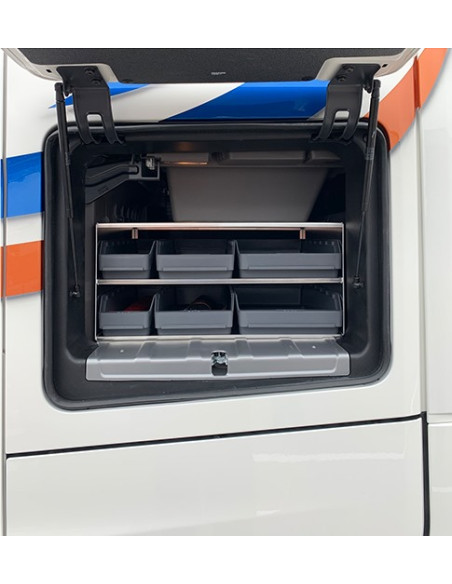 Truck is Drug - SCANIA NG R&S side storage shelf