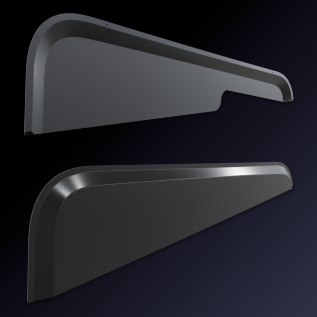 Truck is Drug - Scania Nextgen window deflectors Black Arrow